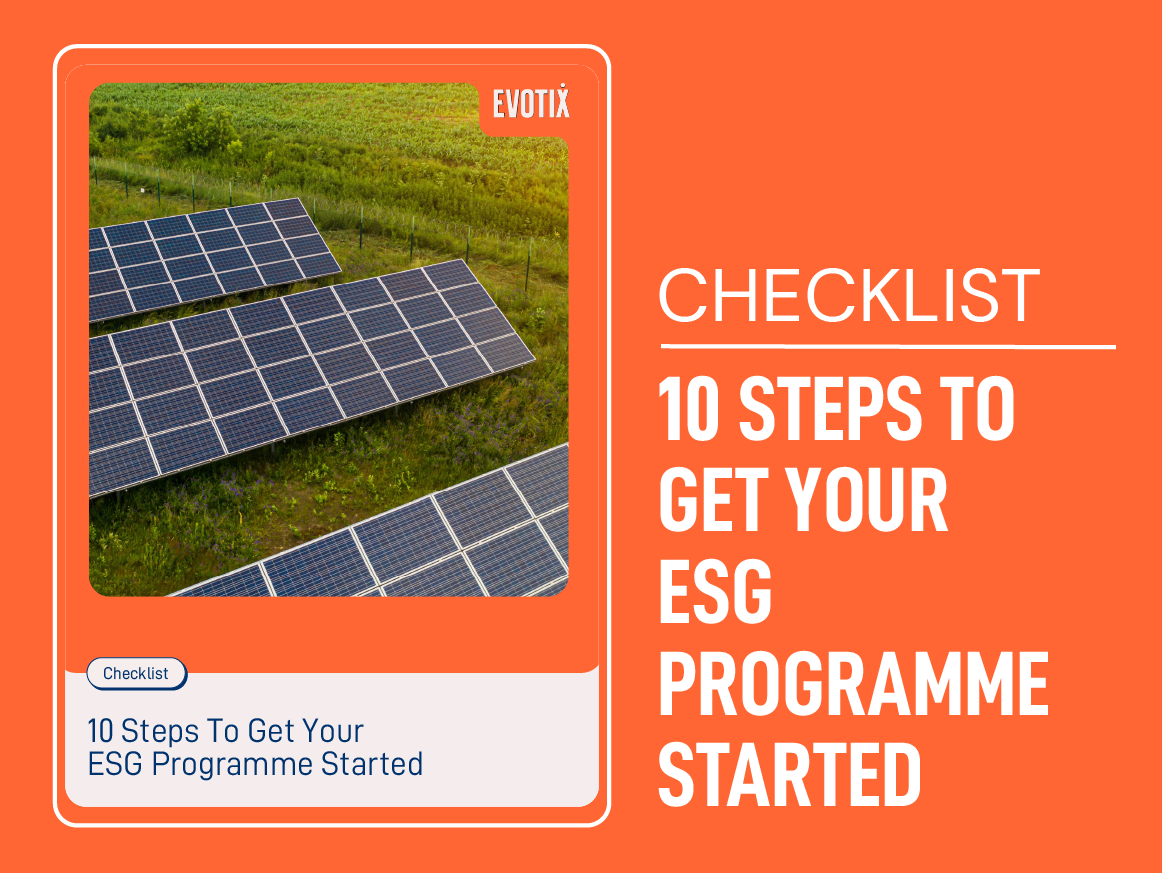 10 Steps To Get Your ESG Program Started | Checklist